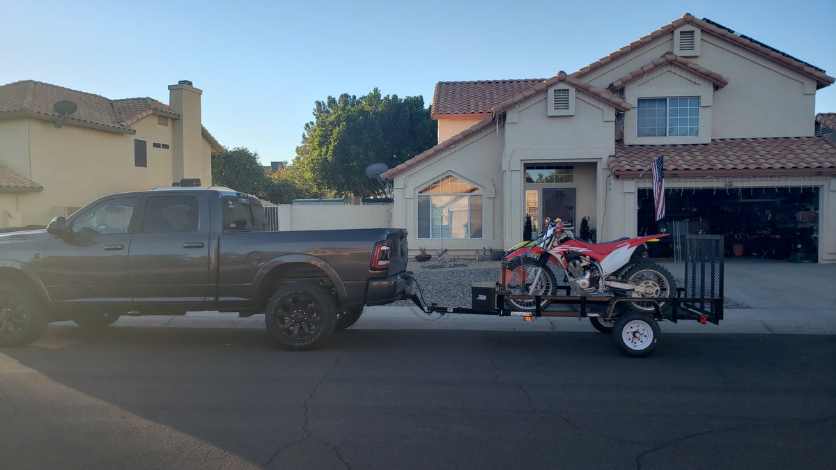 NiceRack Motorcycle Carrier | Utility Trailer System